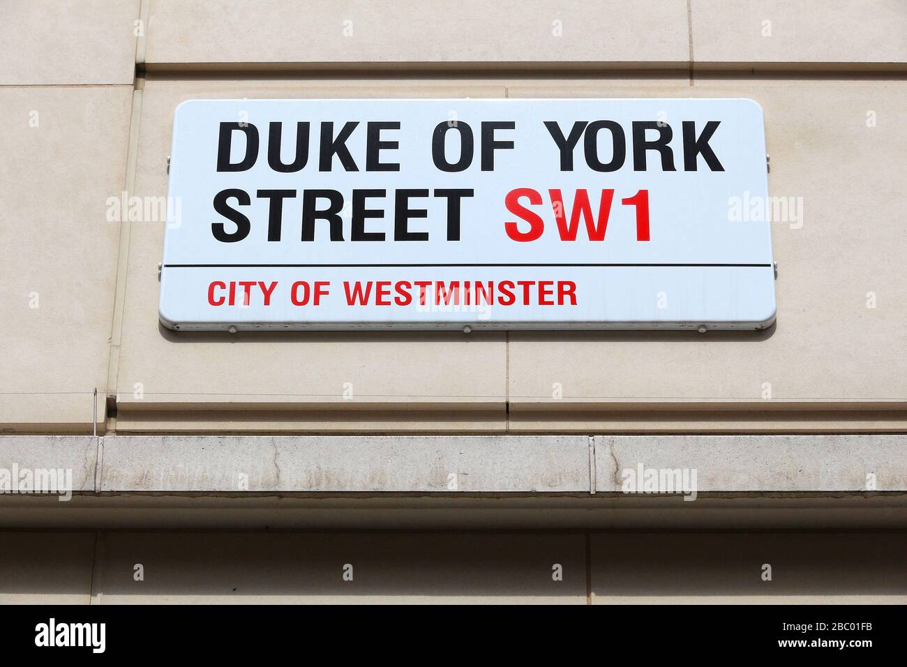 Duke of westminster sign hi-res stock photography and images - Alamy