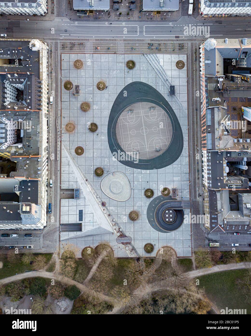 Israels Plads in Copenhagen, Denmark Stock Photo - Alamy