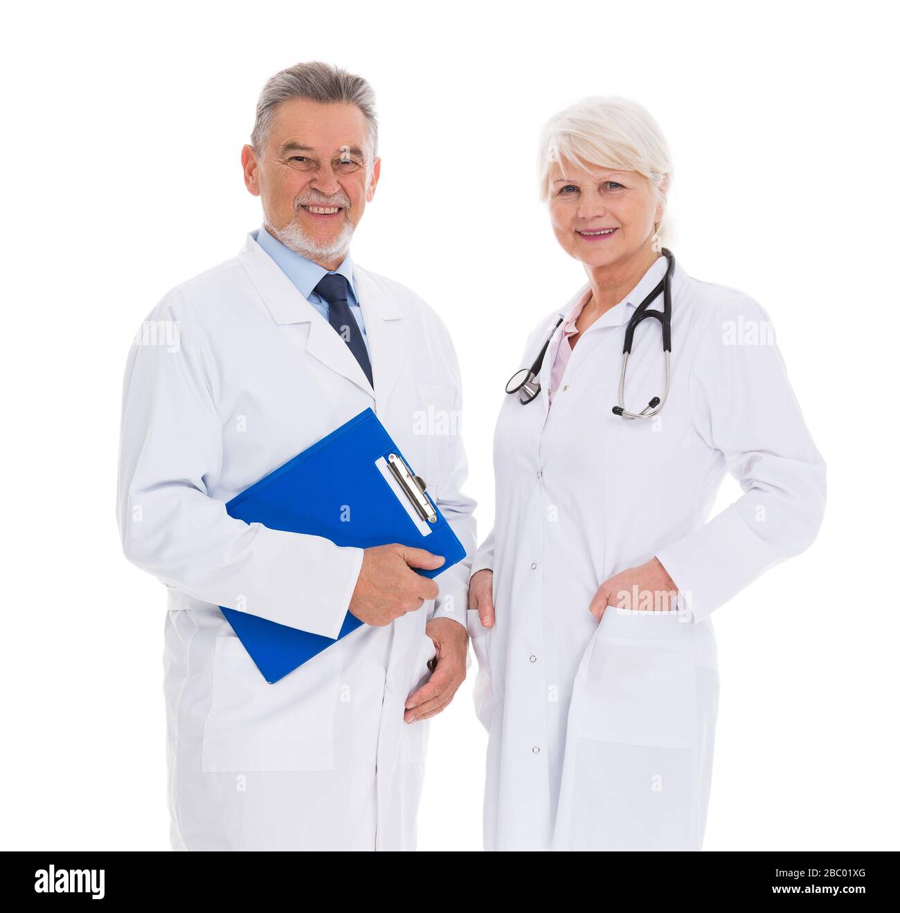 Male female doctors work Cut Out Stock Images & Pictures - Alamy