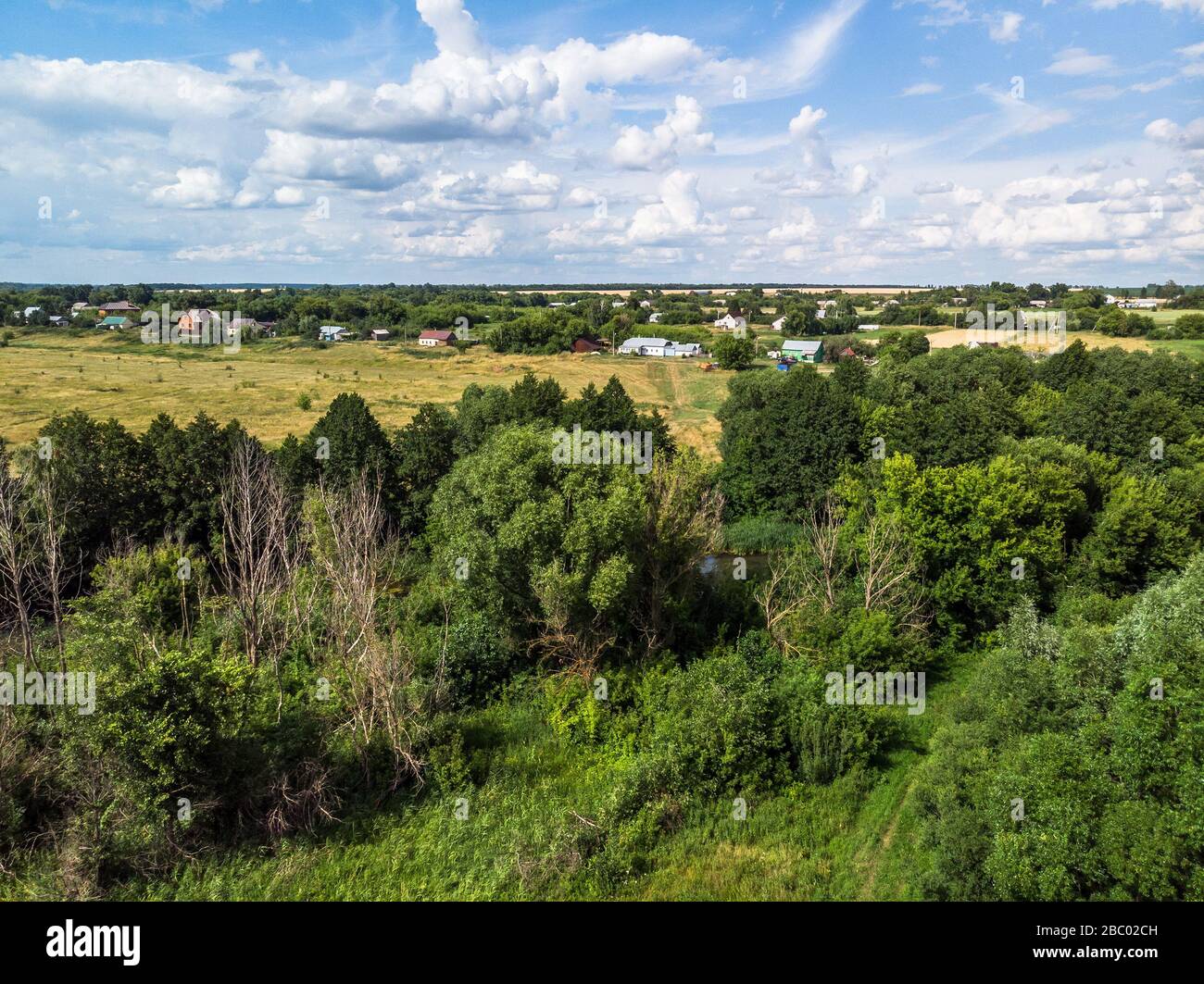 Picturesque russian village hi-res stock photography and images - Alamy