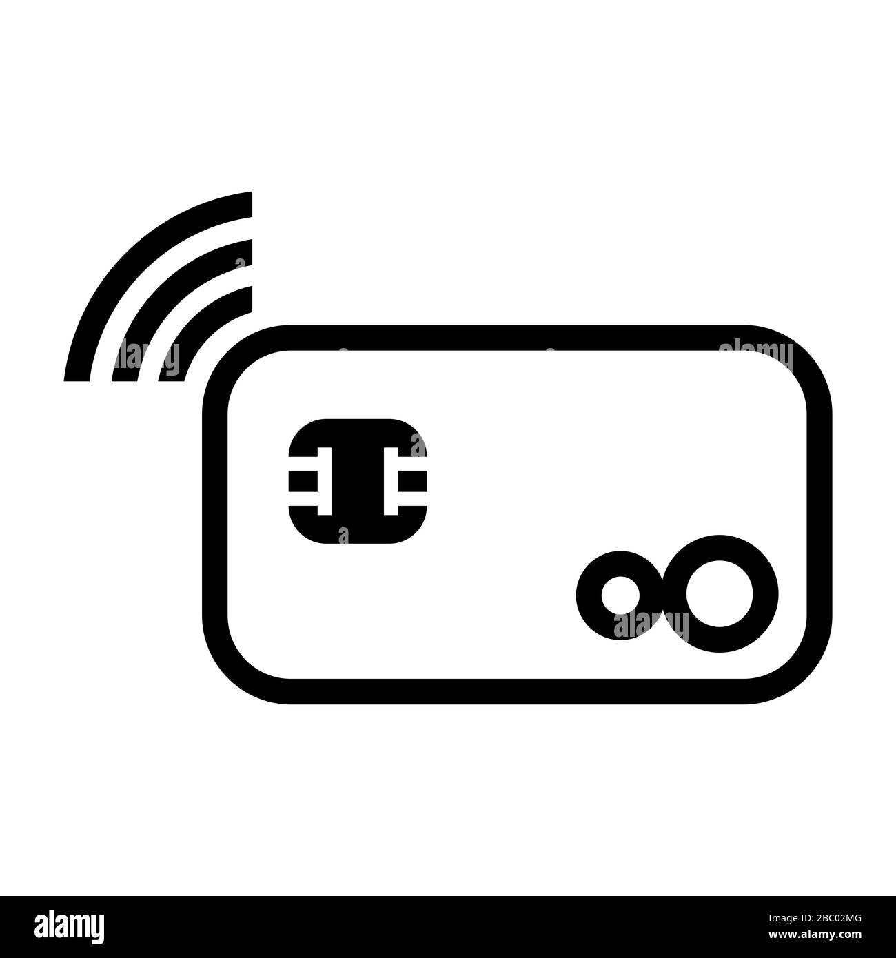 Credit card contactless payment icon. EPS vector icon Stock Vector ...