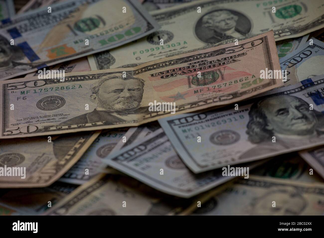 dollars background.Dollars background. Background of different us ...