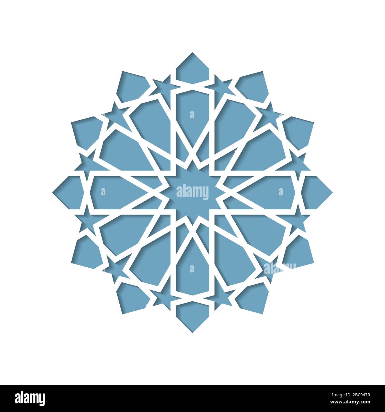 Geometric Islamic Ornament Star Stock Vector Image & Art - Alamy