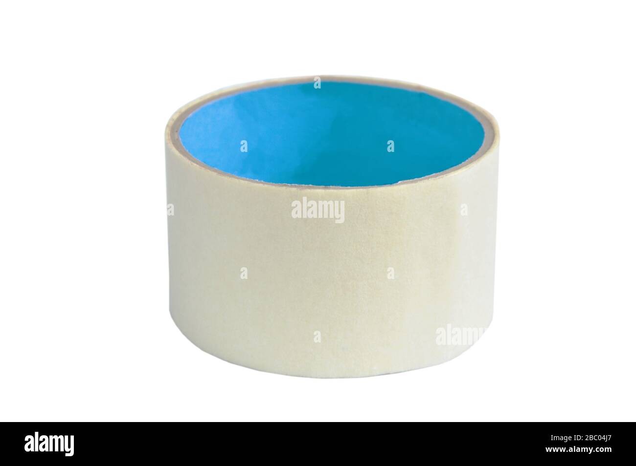 adhesive tape roll on white background Stock Photo - Alamy