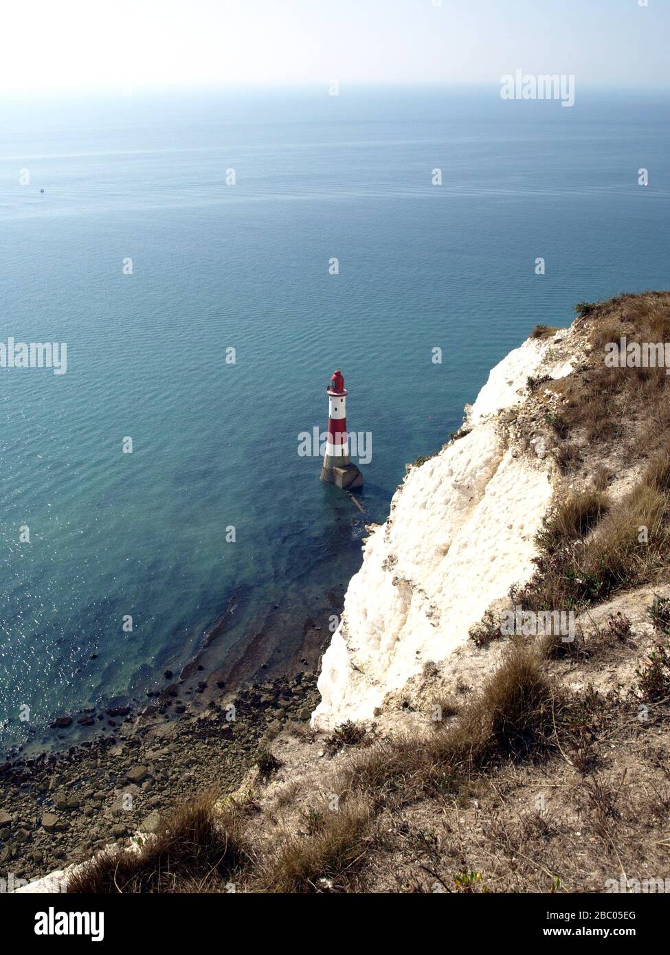 White cliff beachy head hi-res stock photography and images - Alamy