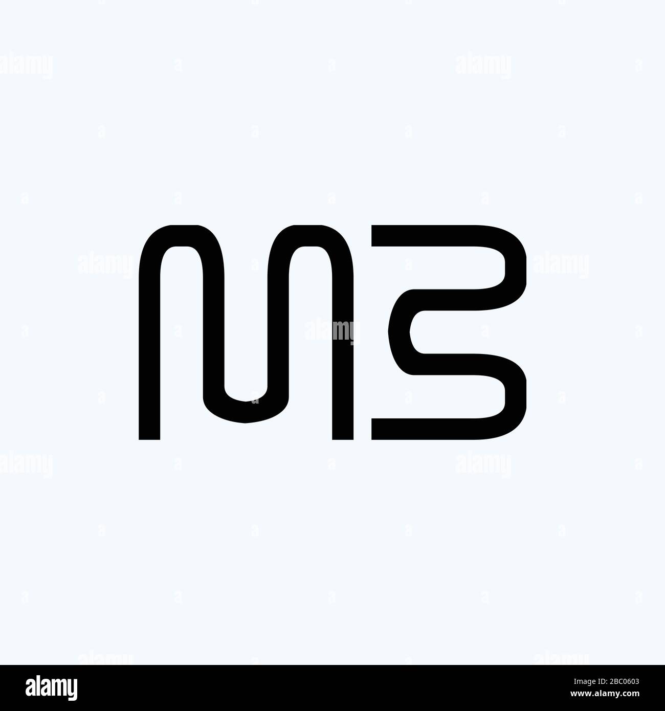 Initial MB letter Logo vector Template. Abstract Letter MB logo Design ...
