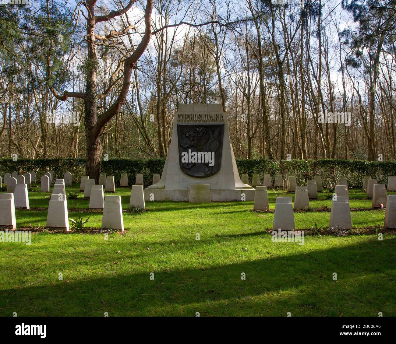 Czech war cemetery hi-res stock photography and images - Alamy