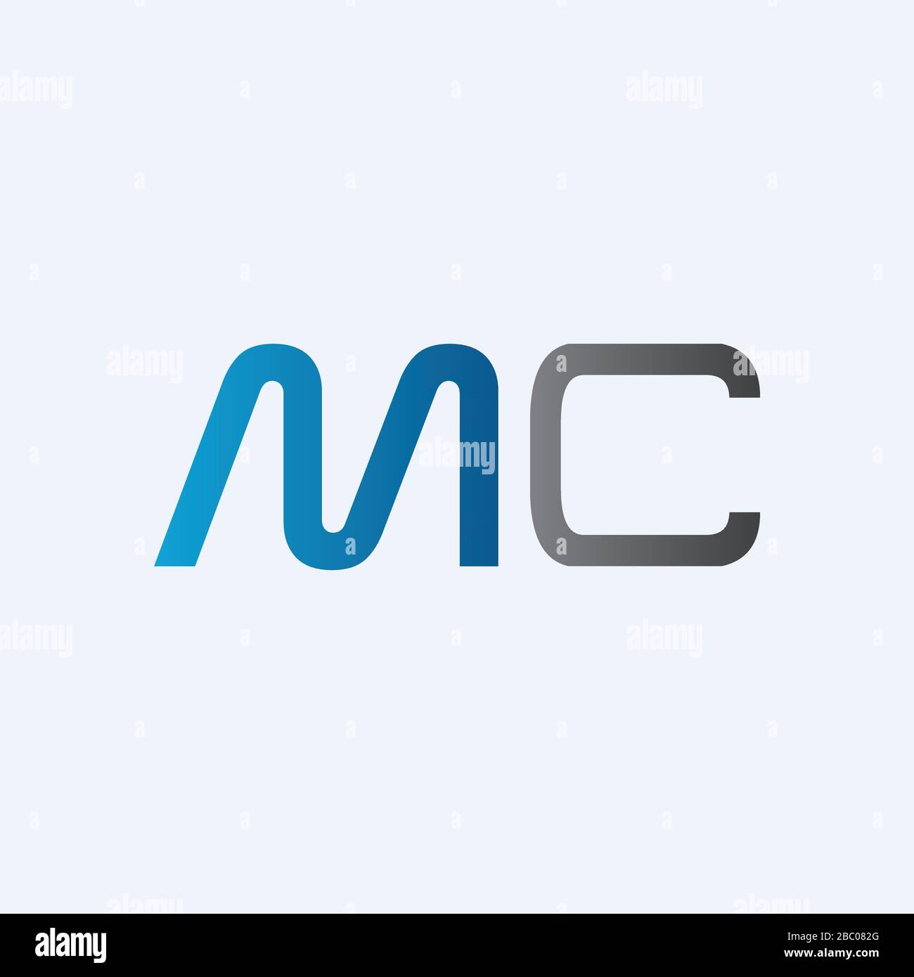 Initial MC letter Logo vector Template. Abstract Letter MC logo Design ...