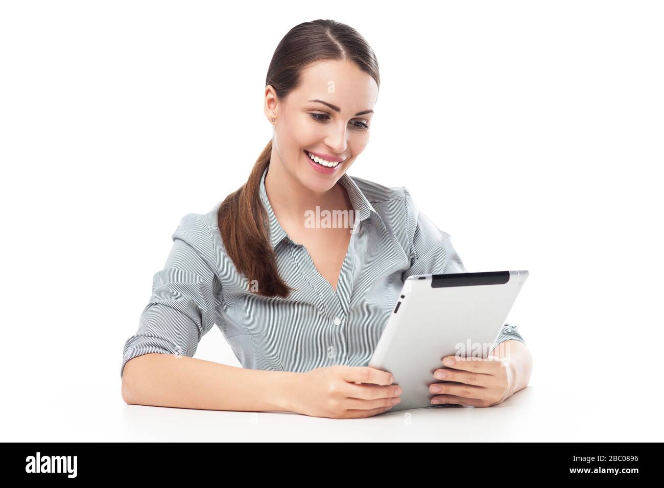In face technology young Cut Out Stock Images & Pictures - Alamy