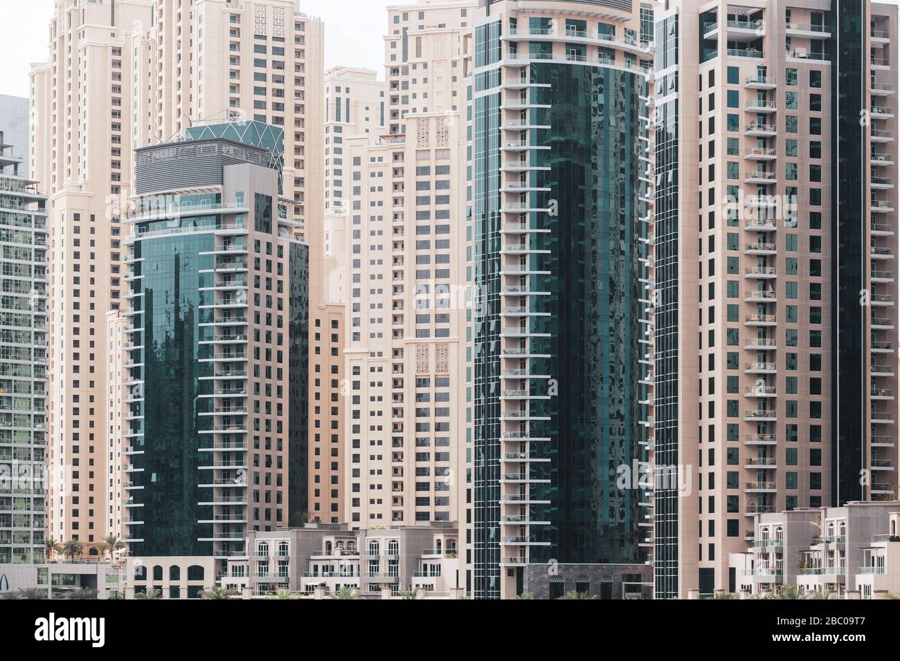 Modern building complex at Dubai marina Stock Photo - Alamy