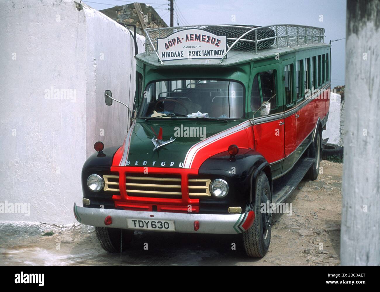Old bus cyprus hi-res stock photography and images - Alamy