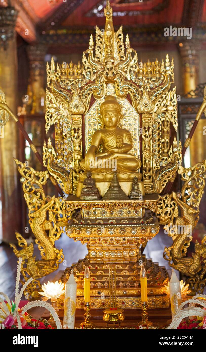 Wat Nantaram is a Tai Yai (Shan-style) community teakwood temple in ...