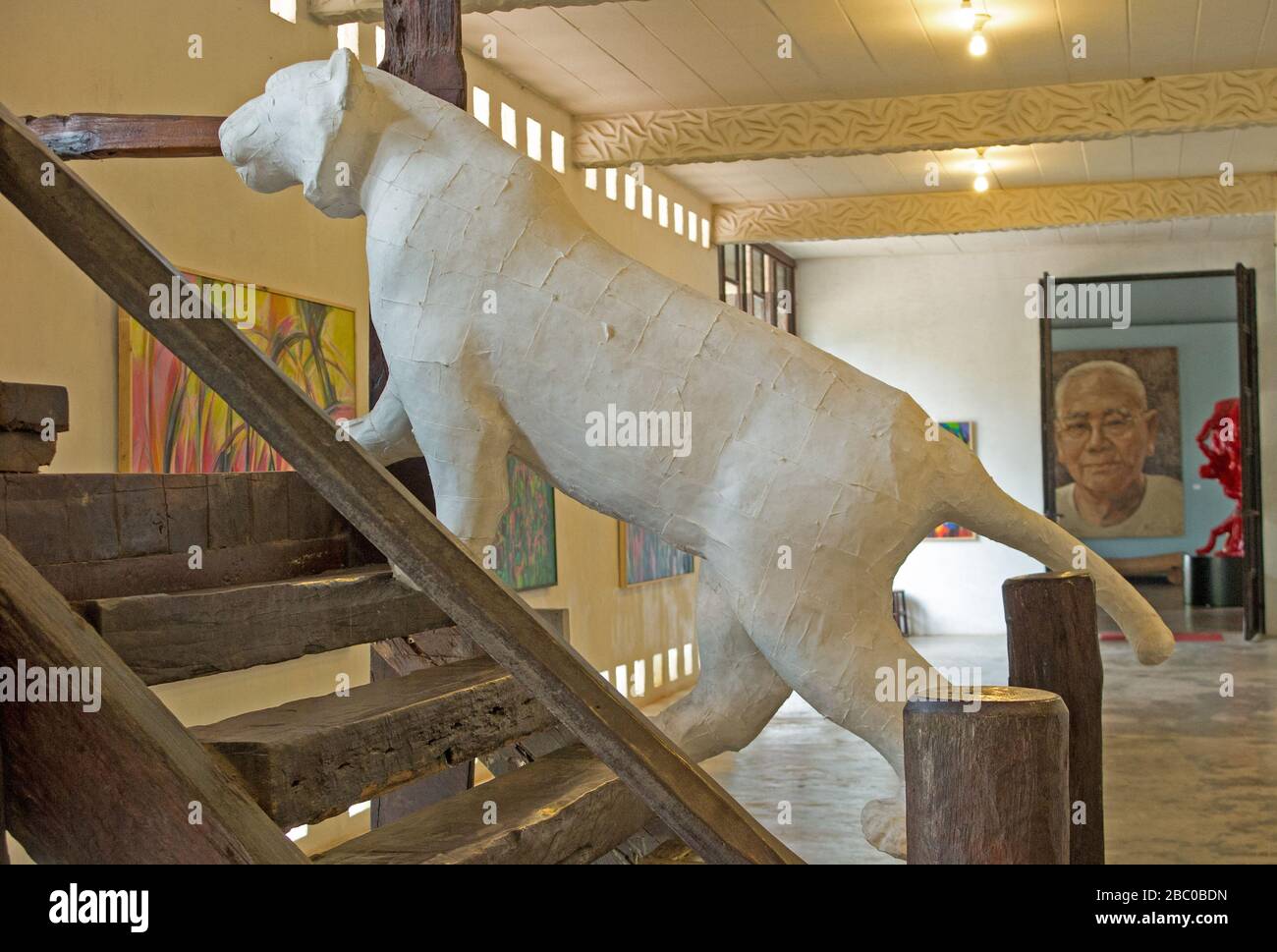 Nan Art gallery with beautiful garden and location beside the river are ...