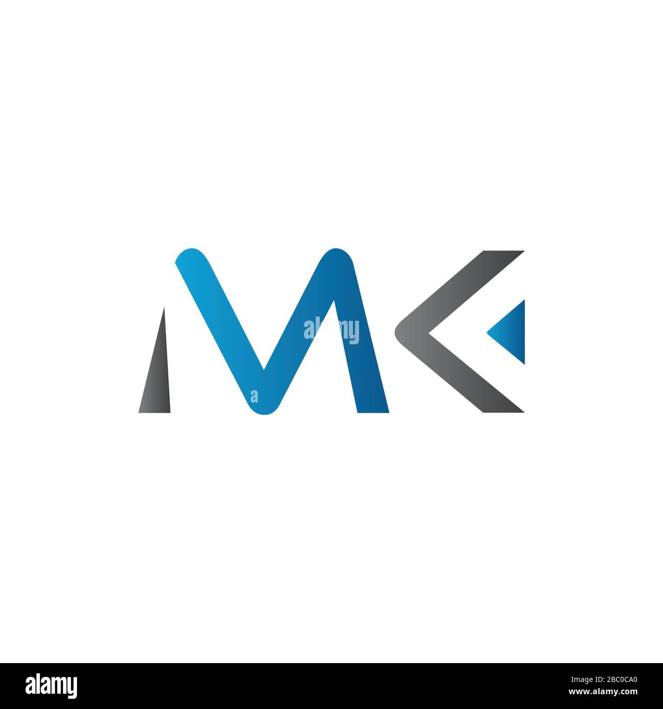 M k logo vector hi-res stock photography and images - Alamy