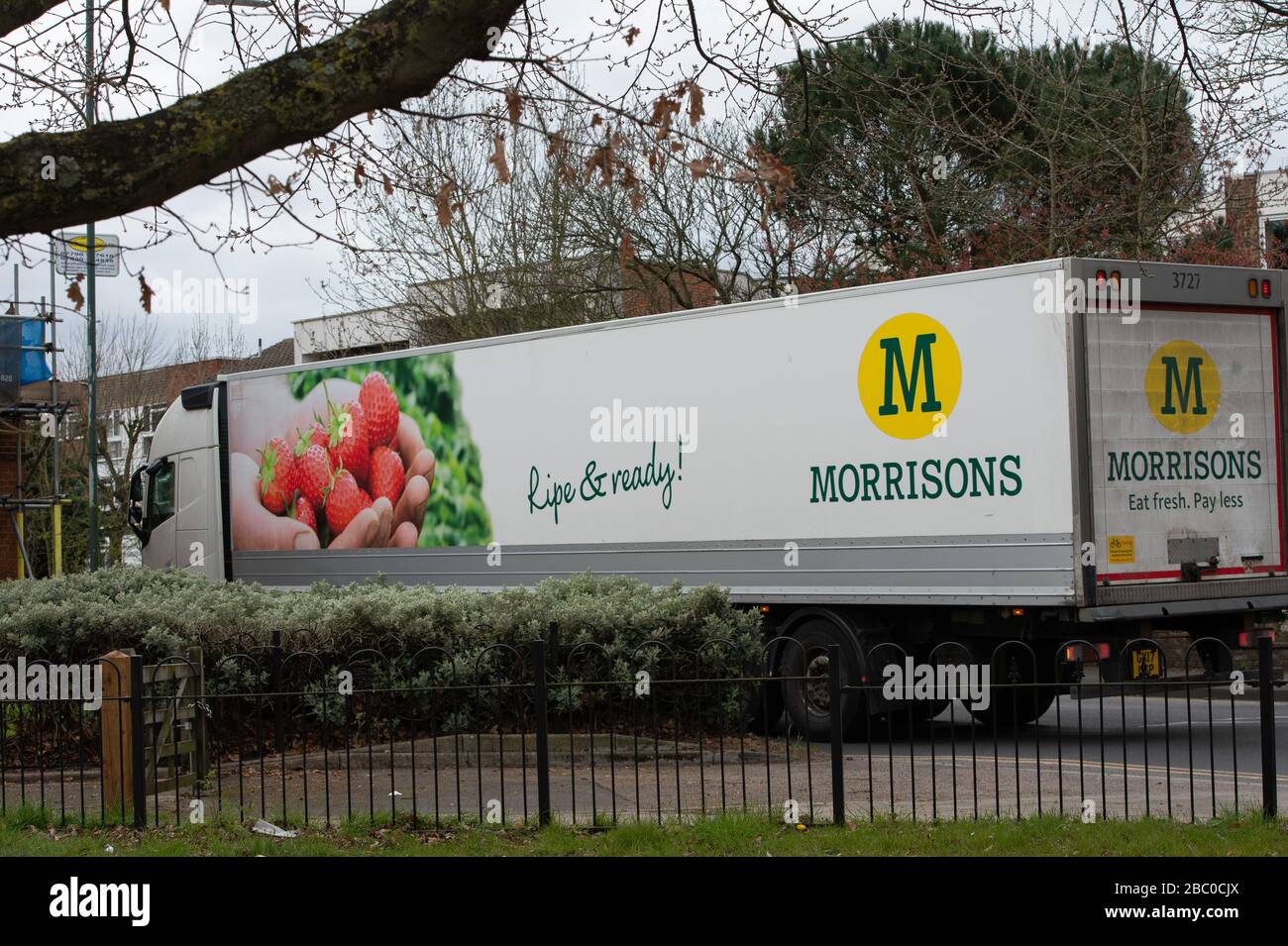 Morrisons truck hi-res stock photography and images - Alamy