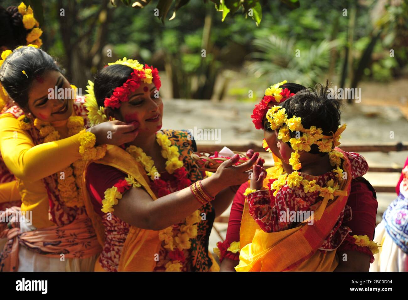 People from all walk join the cultural program of Pahela Falgun, also ...