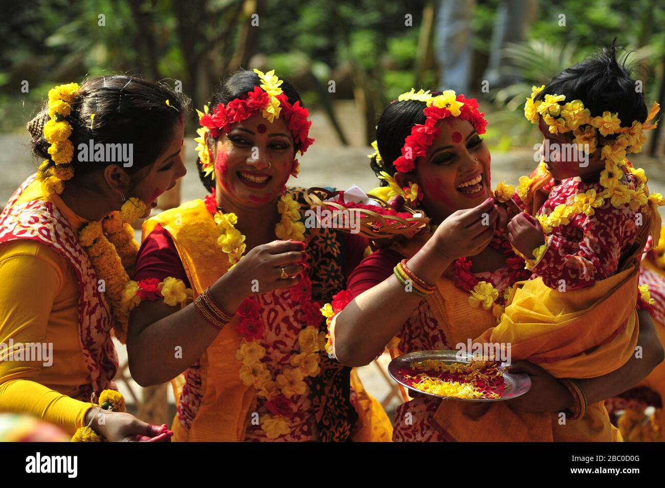 People from all walk join the cultural program of Pahela Falgun, also ...