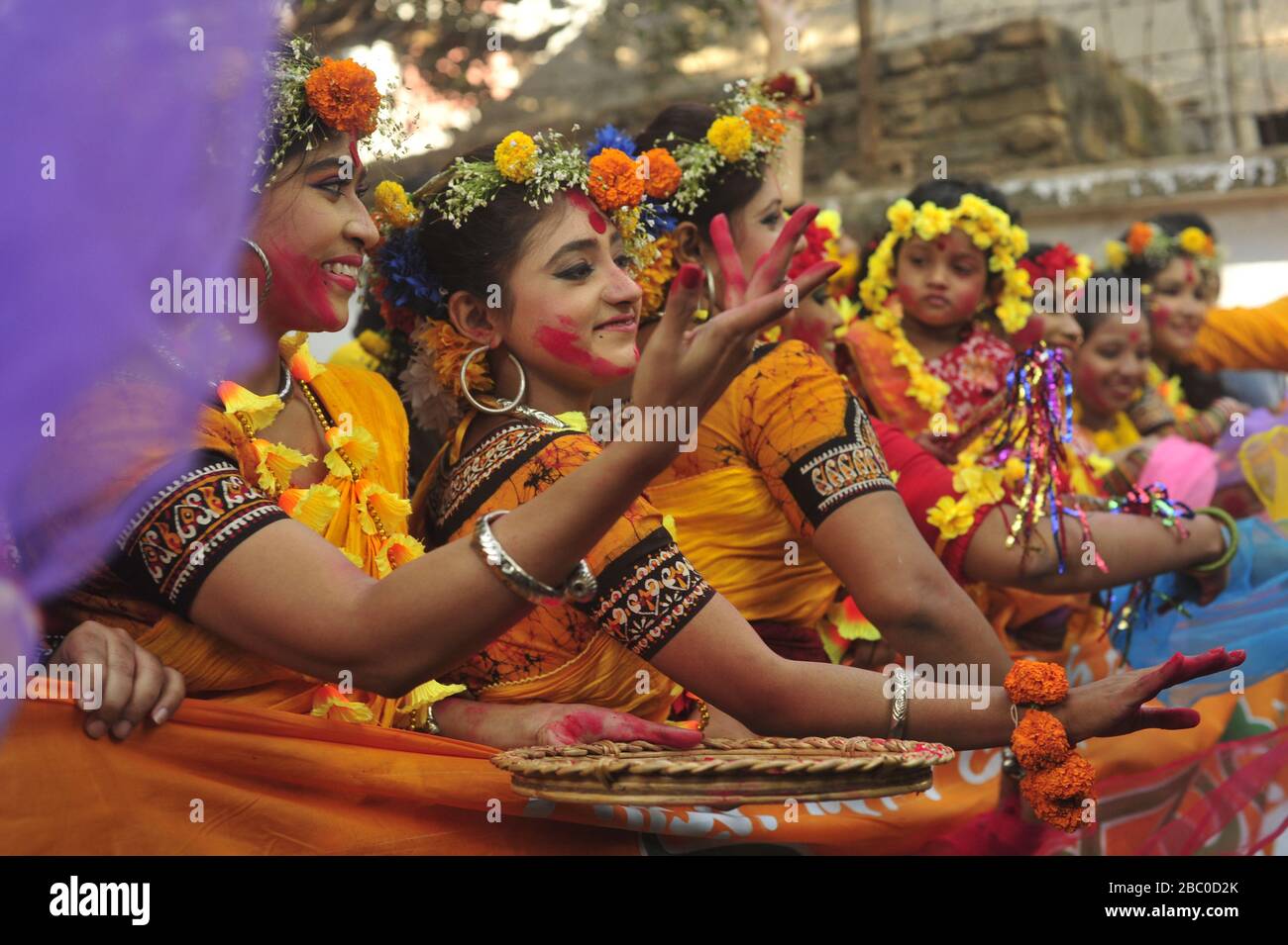 People from all walk join the cultural program of Pahela Falgun, also ...