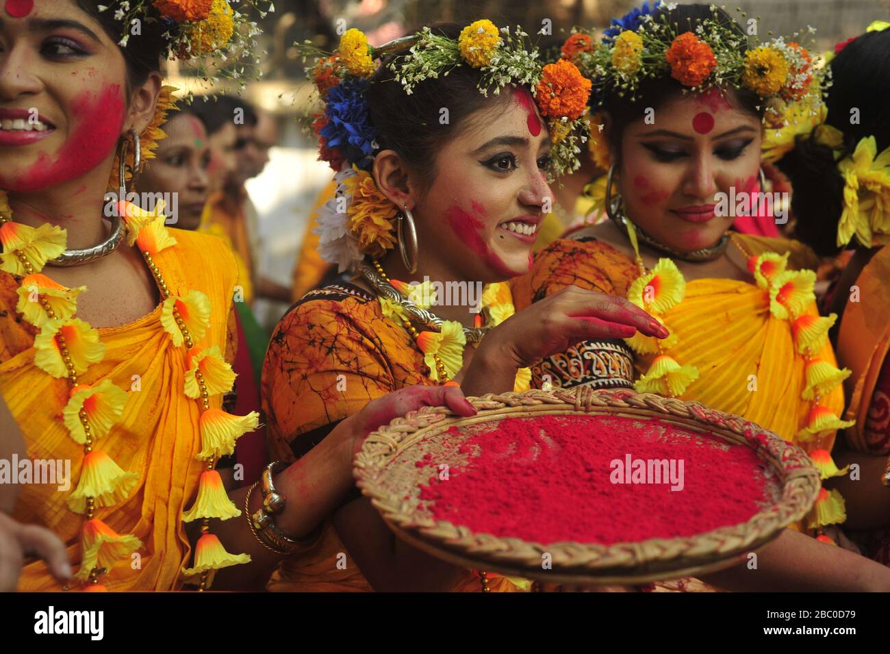 People from all walk join the cultural program of Pahela Falgun, also ...