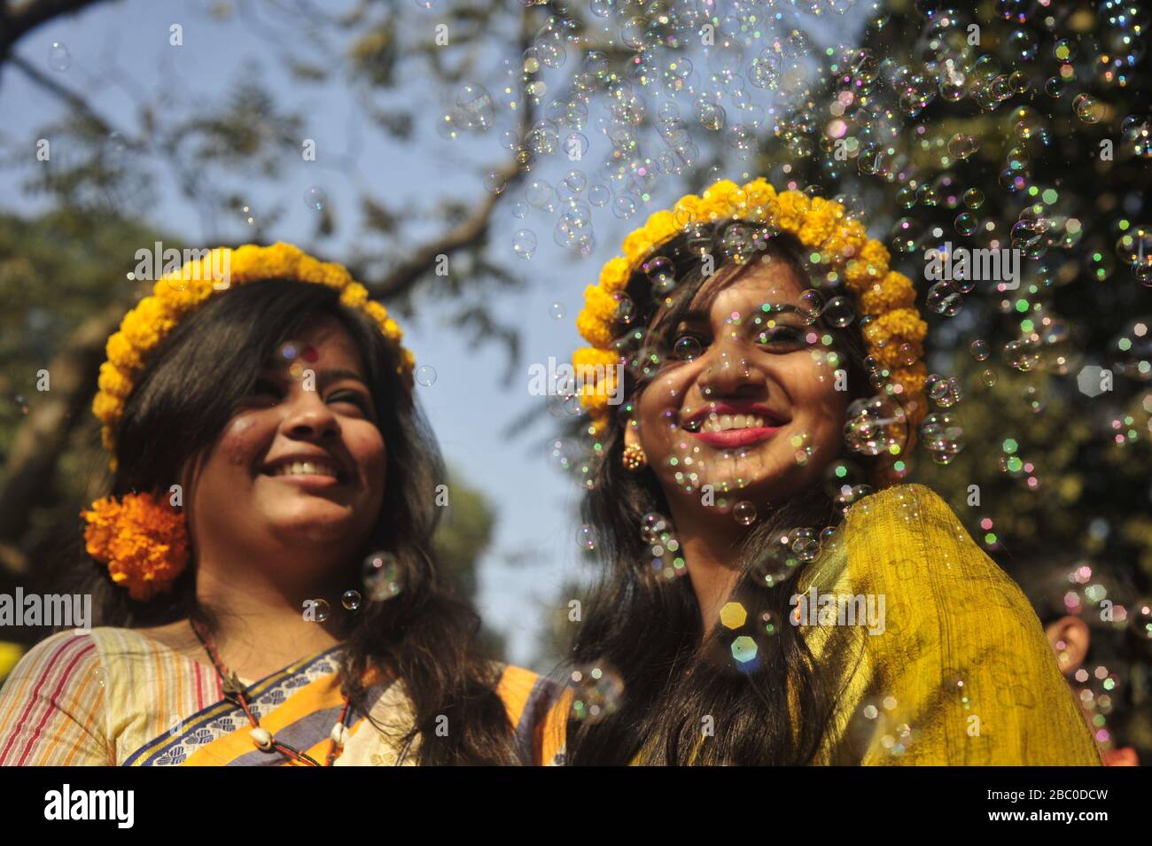 People from all walk join the cultural program of Pahela Falgun, also ...