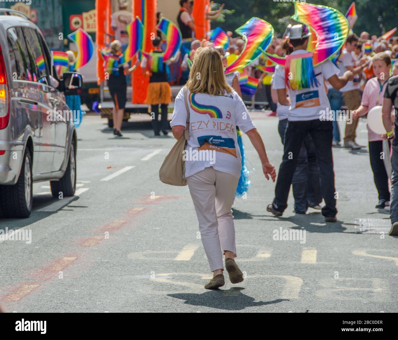 Manchester pride street scene hi-res stock photography and images - Alamy