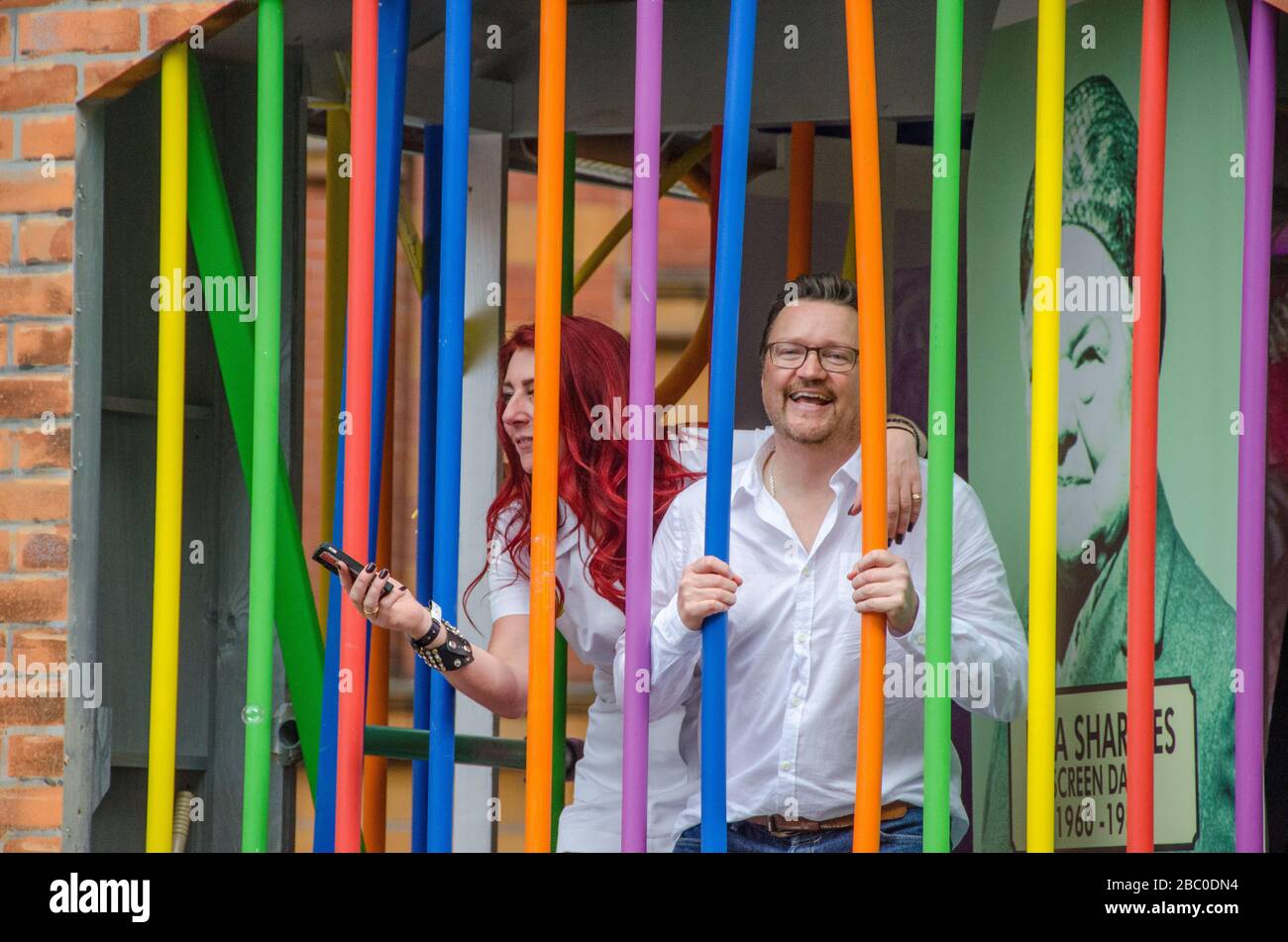 Manchester city legends hi-res stock photography and images - Alamy