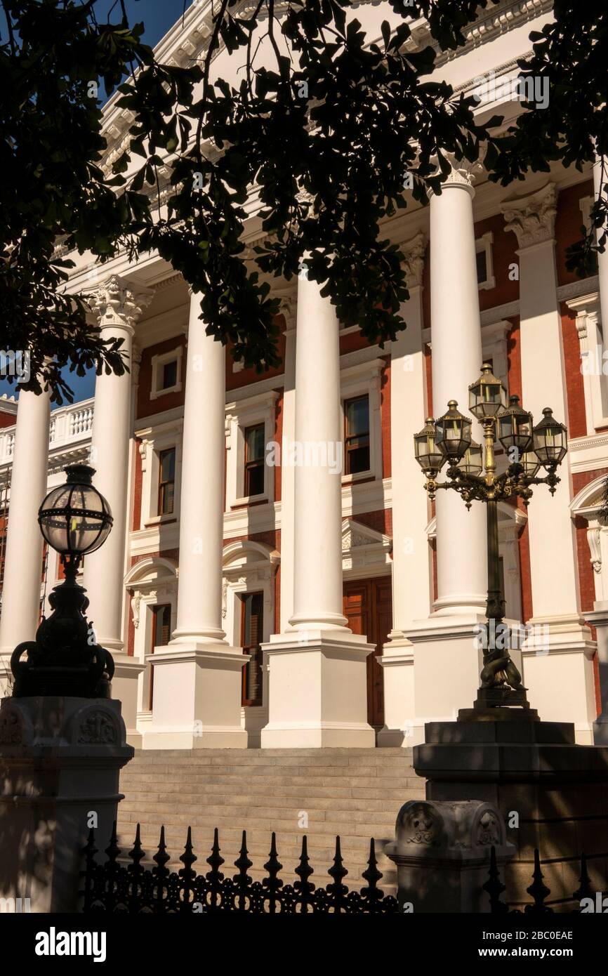 South Africa, Cape Town, Company’s Garden, RSA Parliament Building ...