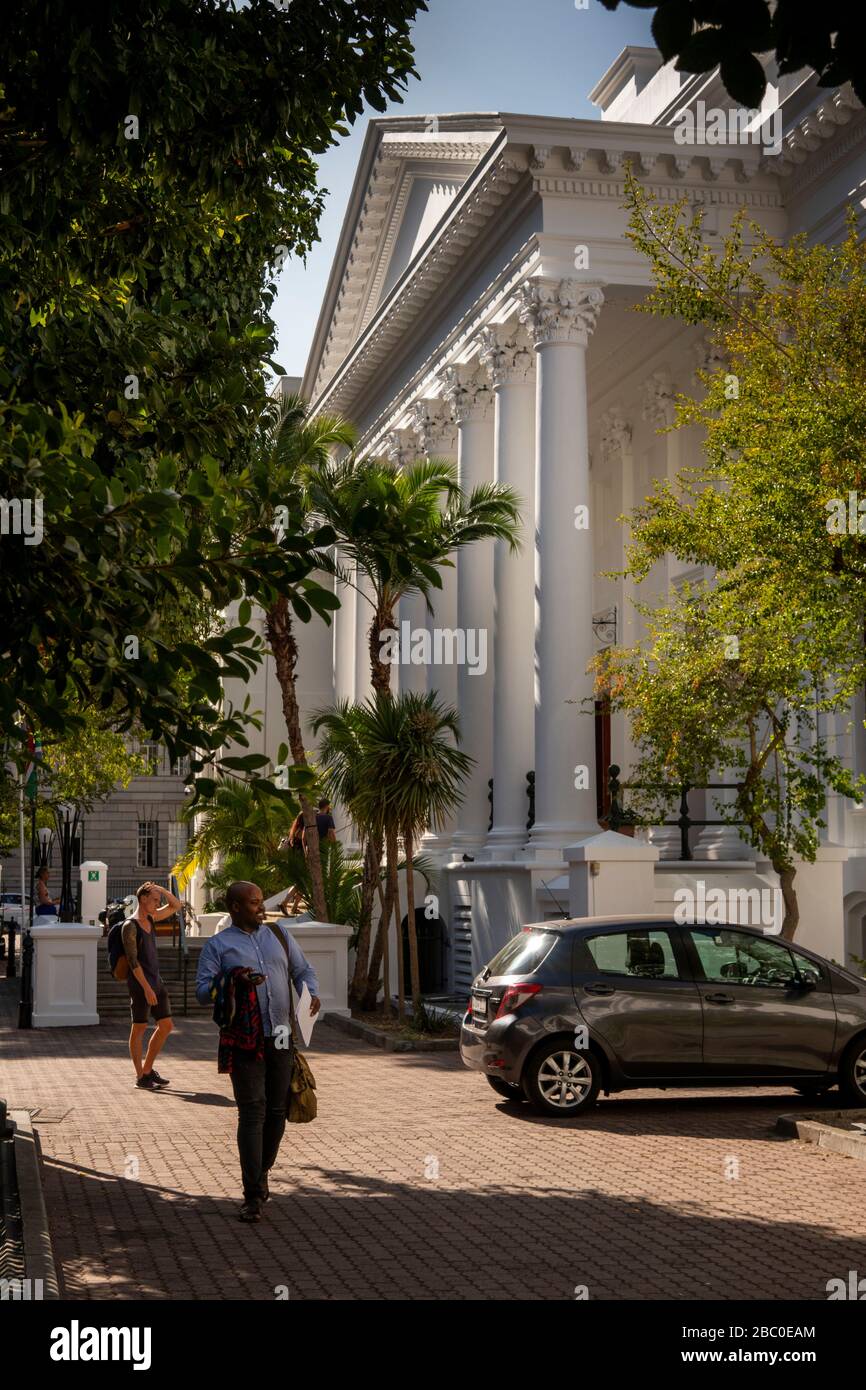 South Africa, Cape Town, Company’s Garden, RSA Parliament Building ...