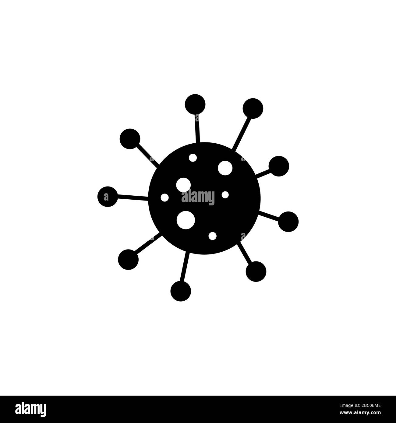 corona virus graphic design template Stock Vector Image & Art - Alamy