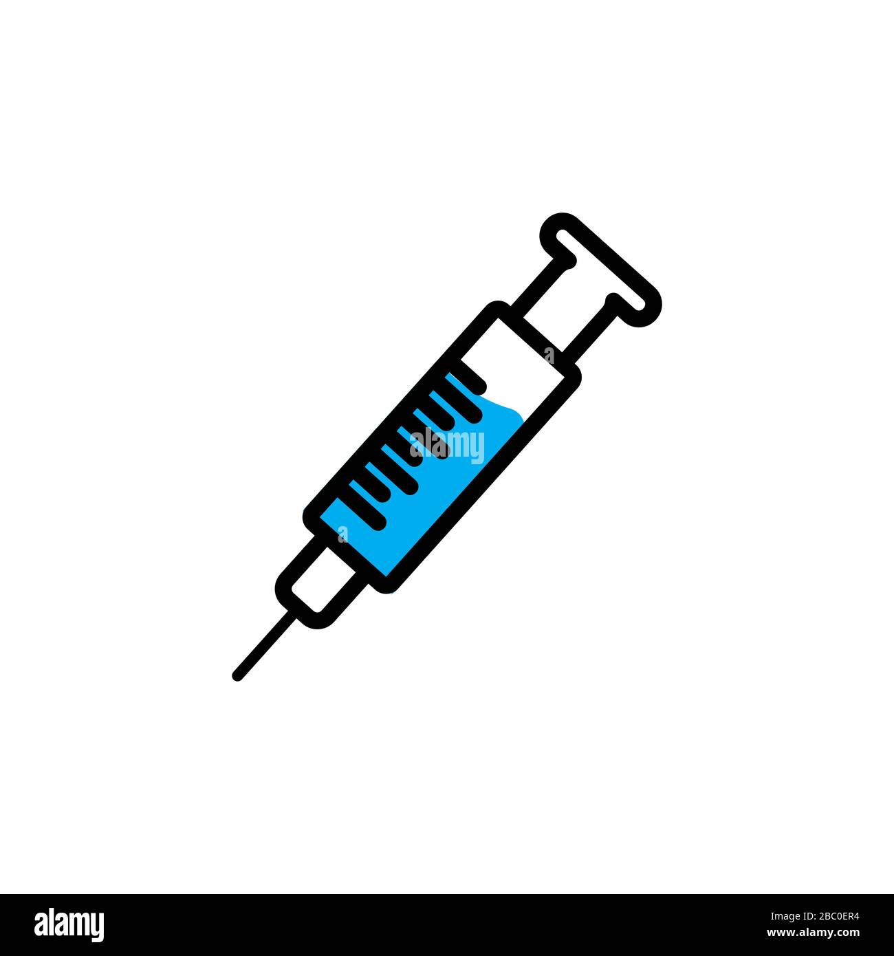 medical injection graphic design template vector isolated Stock Vector ...