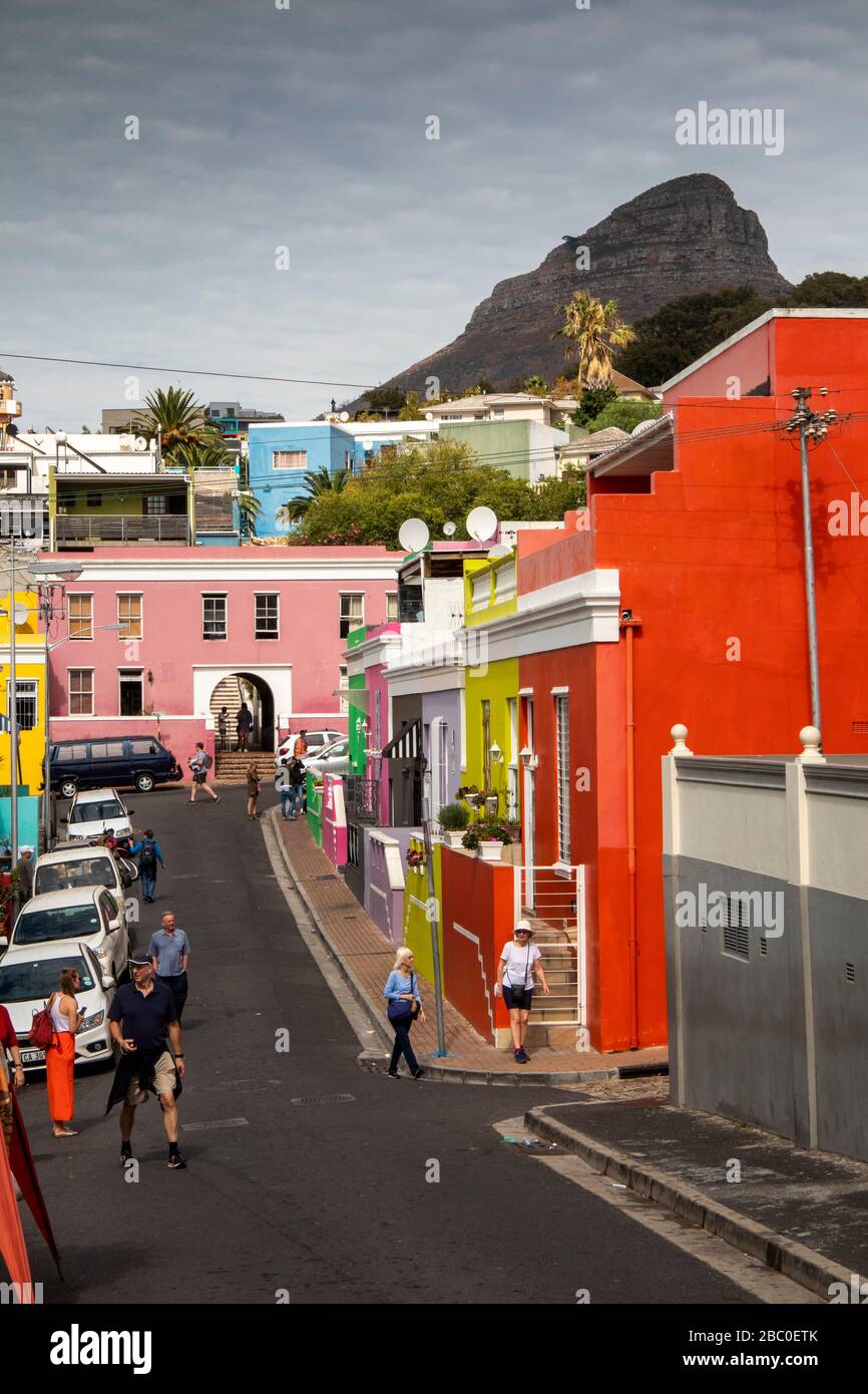 South Africa, Cape Town, Schotsche Knoof, Bo Kaap, Chiappini St ...