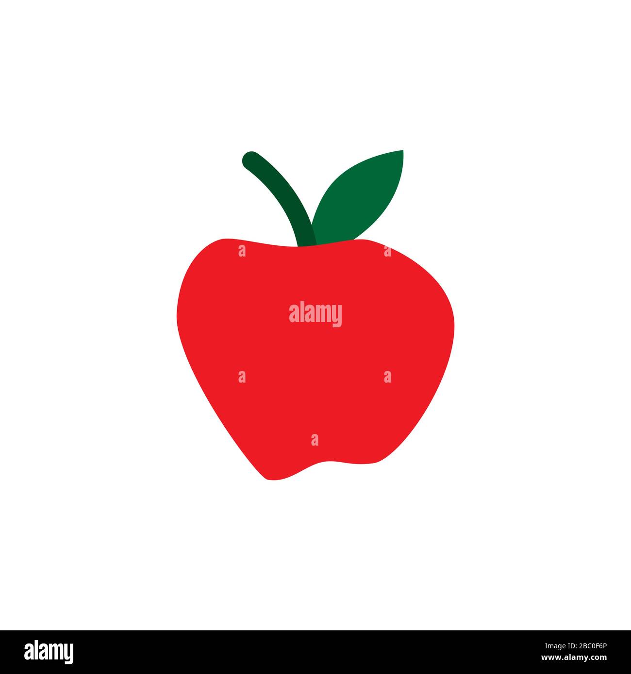 red apple graphic design illustration Stock Vector Image & Art - Alamy