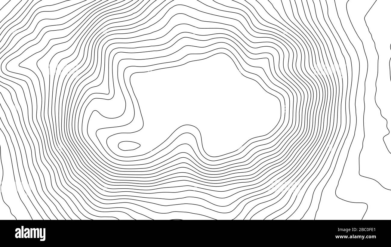 Grey contours vector topography. Geographic mountain topography vector ...