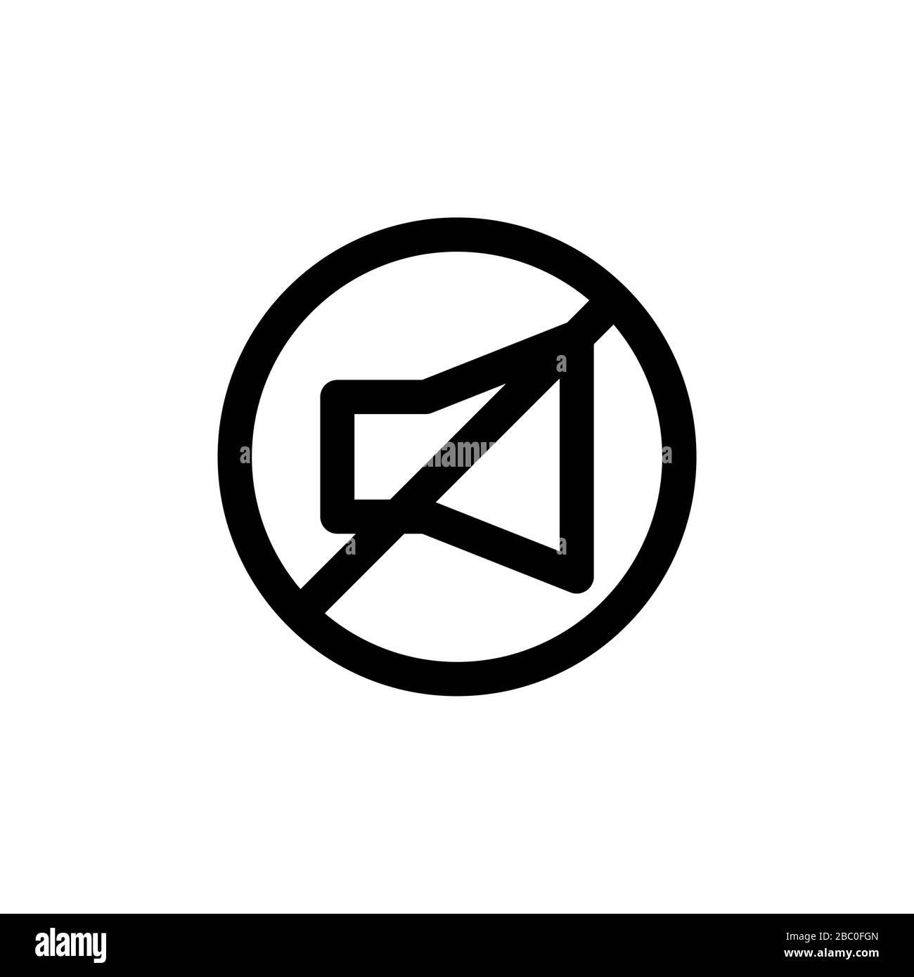 mute media player icon design Stock Vector Image & Art - Alamy