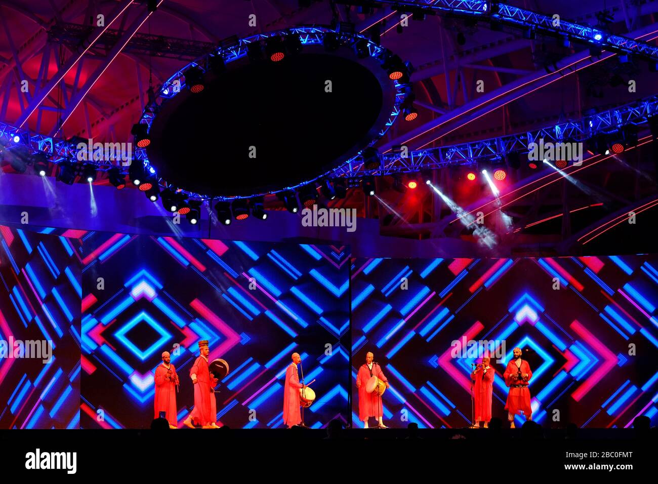 Global village performers hi-res stock photography and images - Alamy