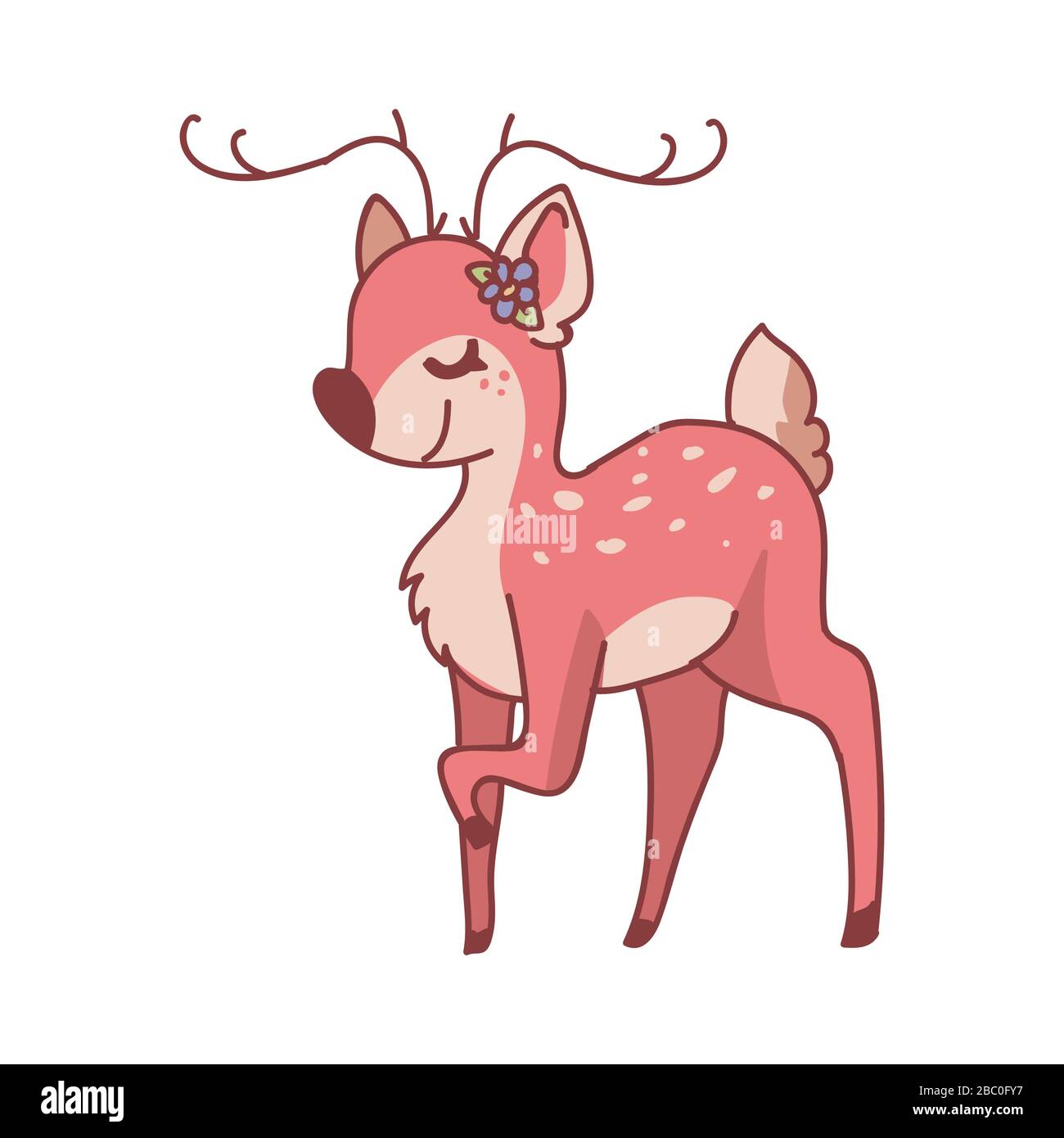 Doe Drawing Cute