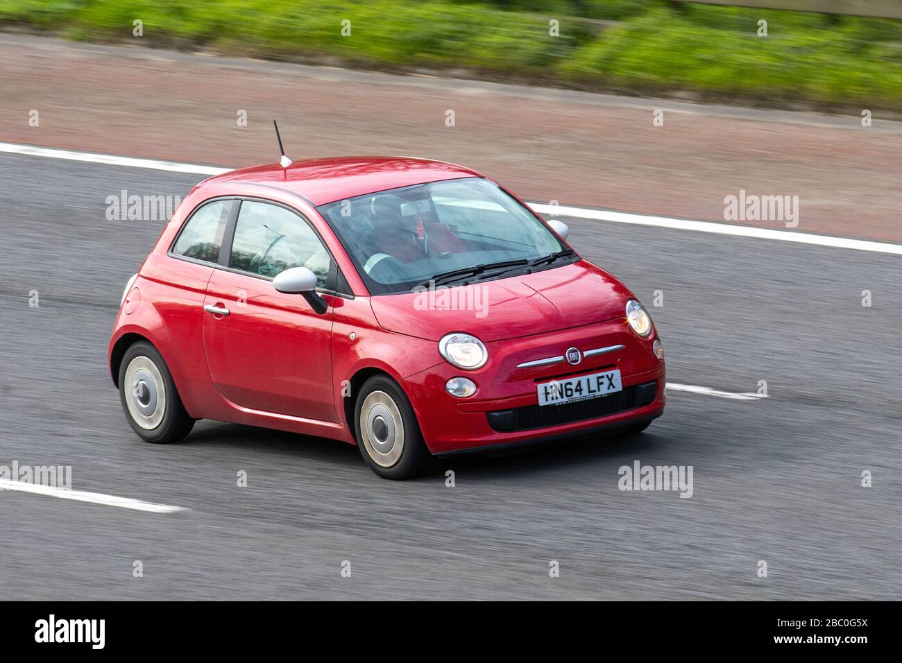 Fiat 500 colour therapy red hi-res stock photography and images - Alamy
