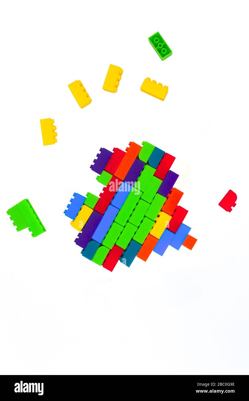Lego brick different Cut Out Stock Images & Pictures - Alamy
