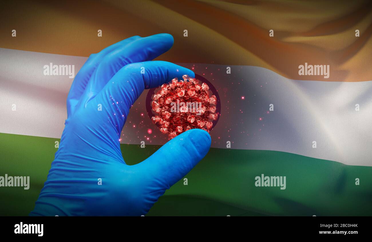 Medical Concept with background flag of India Stock Photo - Alamy