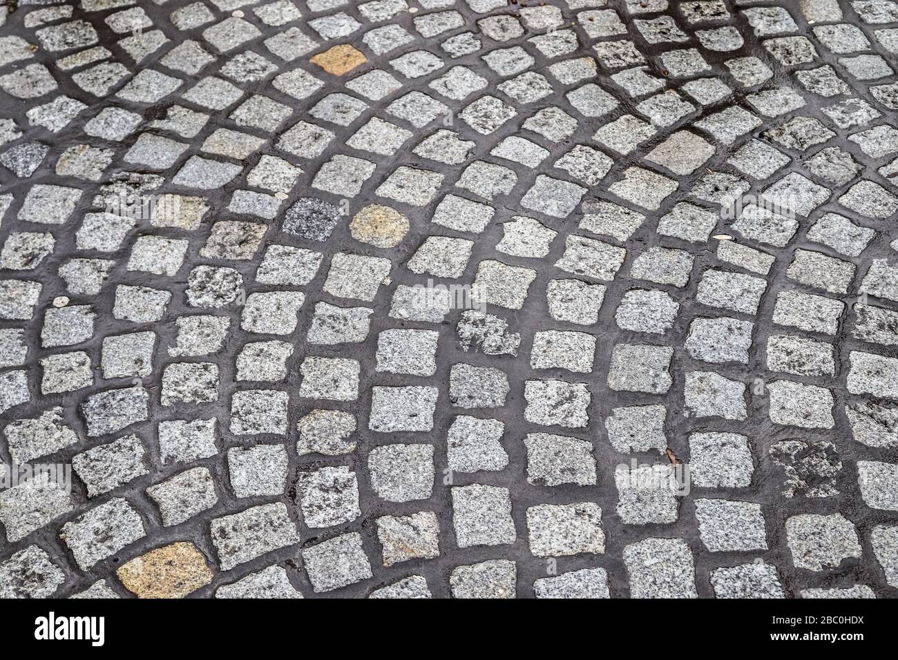 Stone tiled walkways hi-res stock photography and images - Alamy