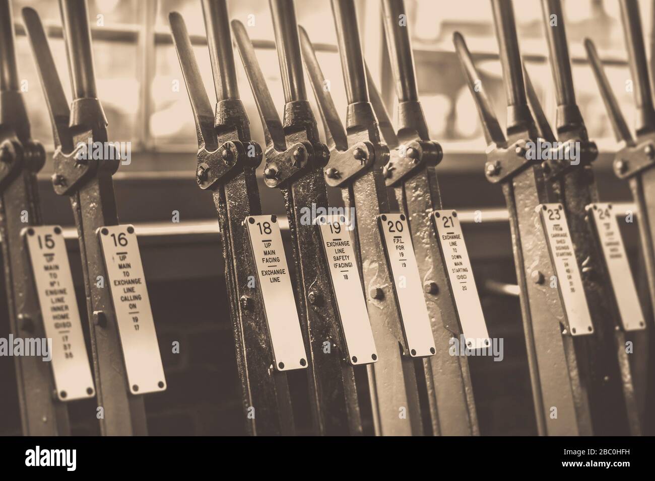 Rail signal box uk hi-res stock photography and images - Alamy