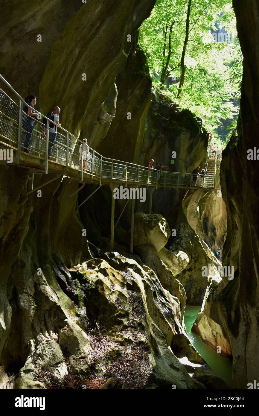 Canyon of dranse hi-res stock photography and images - Alamy