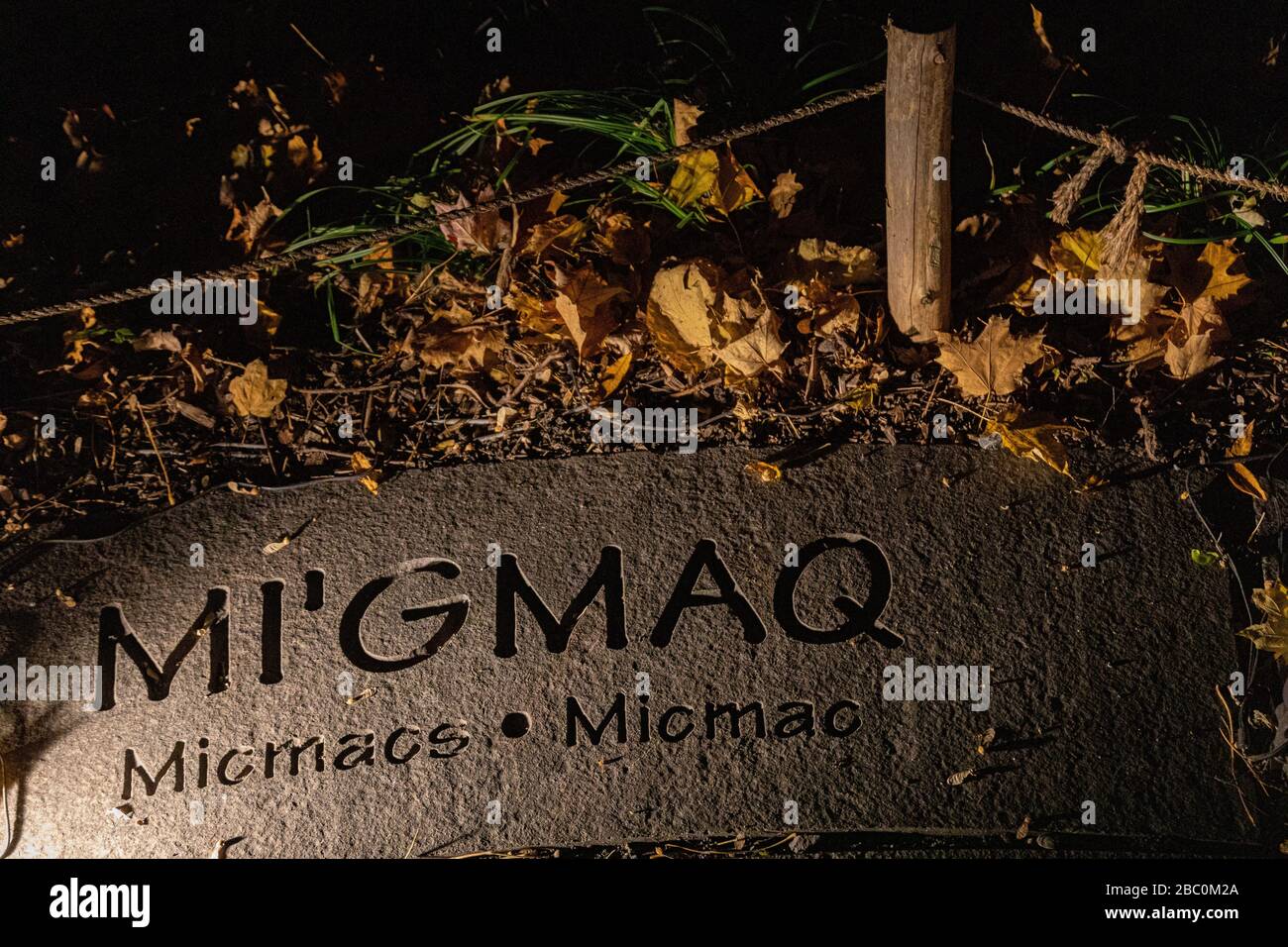 MEMORIAL IN HONOR OF THE NATIVE TRIBES, THE FIRST MI'GMAQ CIVILISATIONS ...