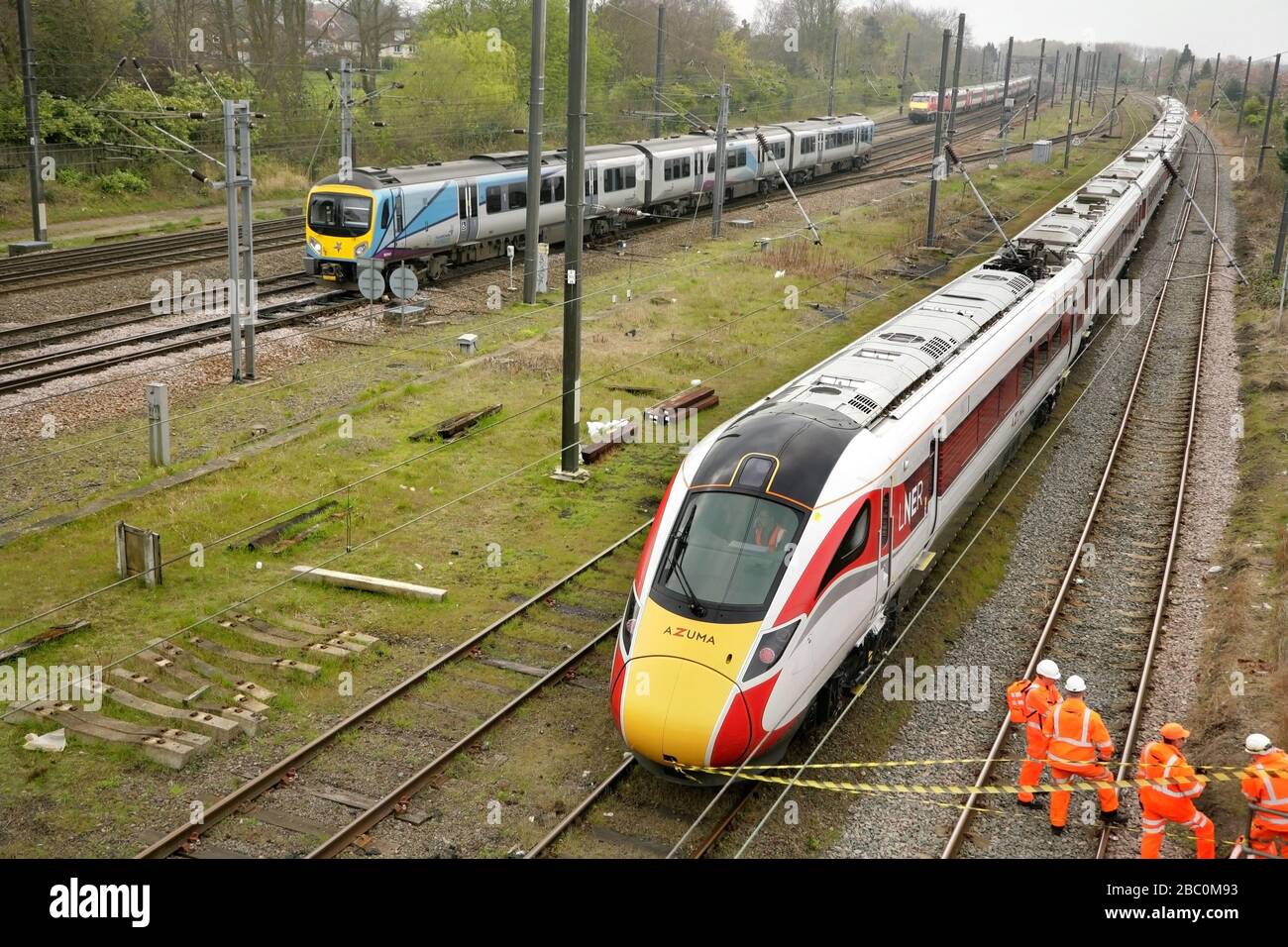 Fire and Rescue Service staff conduct emergency access trials on a new ...