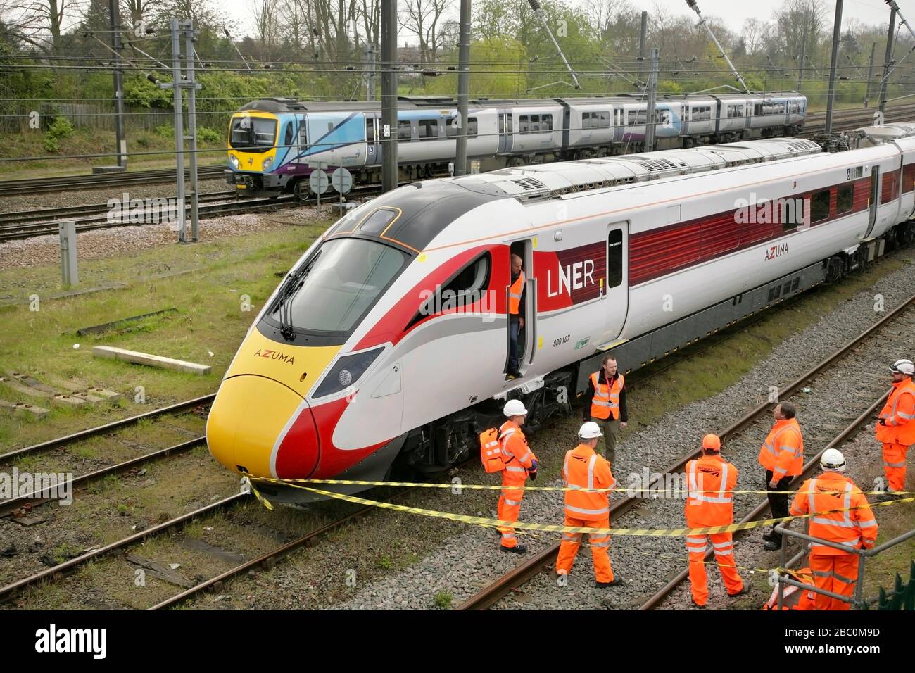 Fire and Rescue Service staff conduct emergency access trials on a new ...