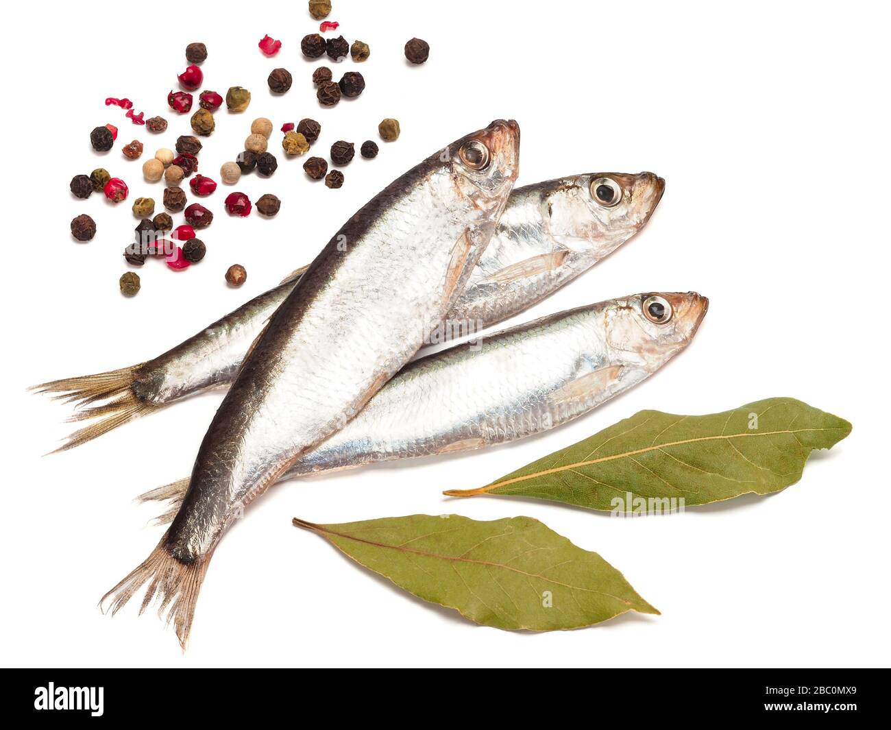 Small fishes background Cut Out Stock Images & Pictures - Alamy