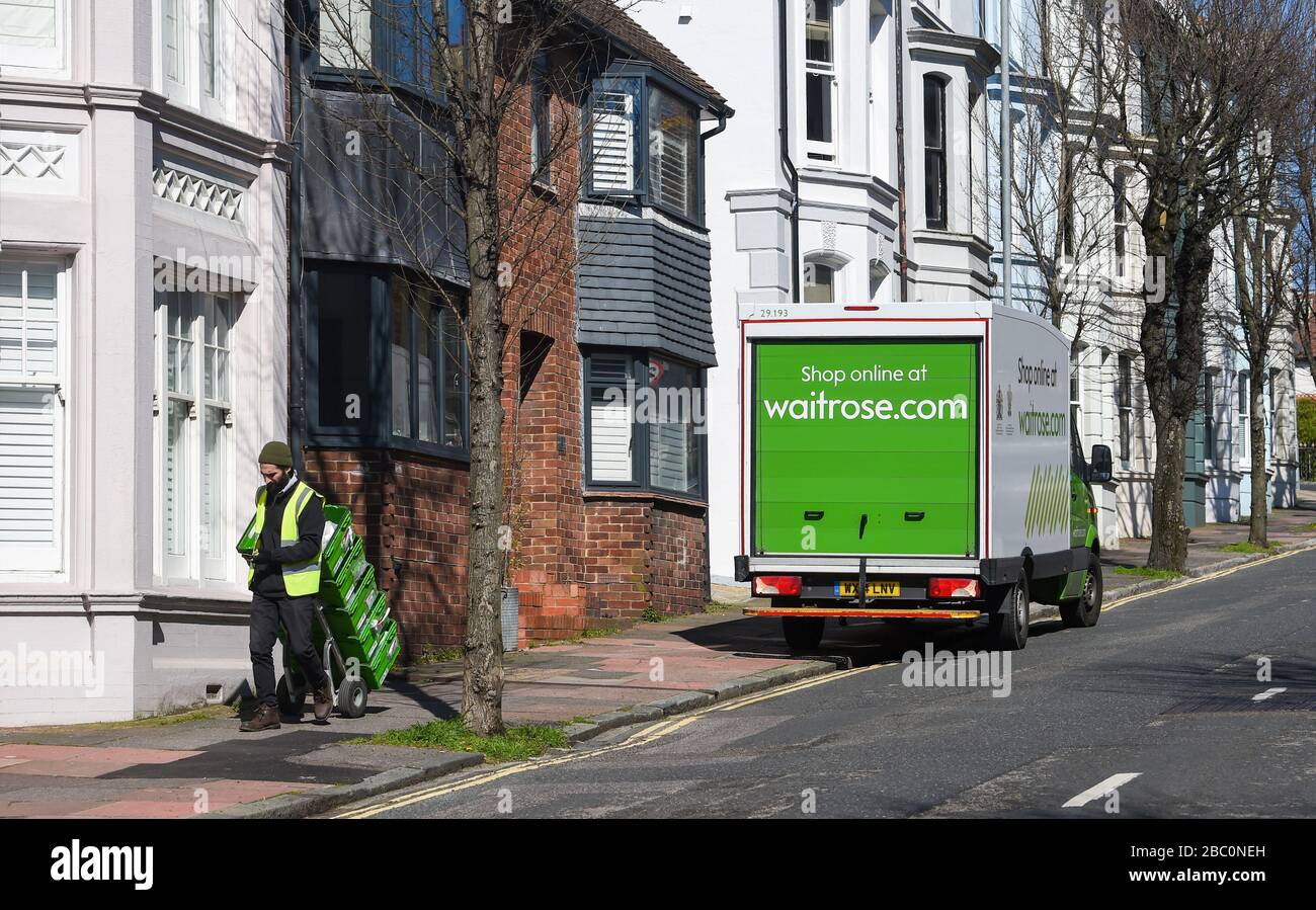 Waitrose delivery van hi-res stock photography and images - Alamy