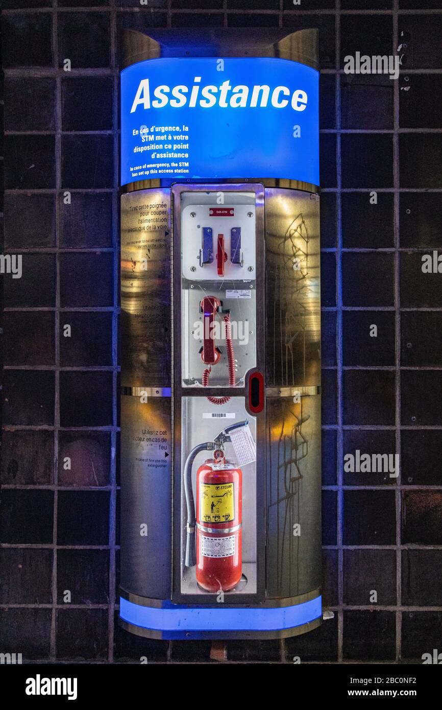 Montreal fire station hi-res stock photography and images - Alamy