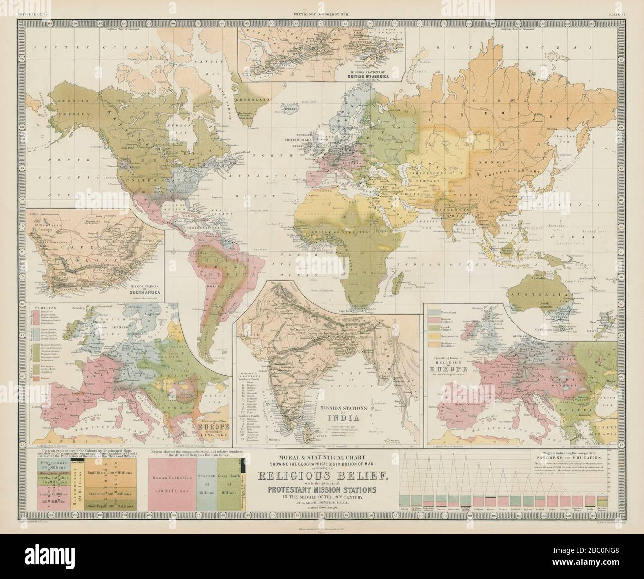 World Religions. Protestant Mission Stations South Africa Canada India ...