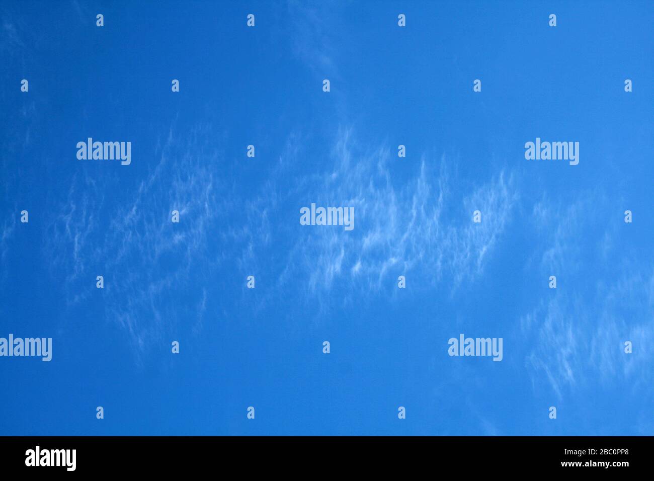 blue sky and white clouds, Ulanow, Poland Stock Photo - Alamy
